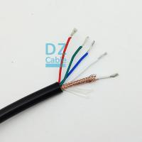 China Custom High Temp Hybrid Cables – TC/FEP 4 Cores + TC/FEP/CWB 1 Braiding Screened Core FEP Sheathed Special Industrial Signal Cable for sale