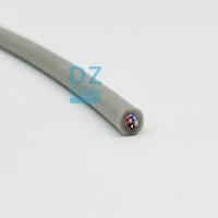 China Flexible Silicone Shielded High Temperature Cable 4 Conductor 600V 200°C for Aerospace Instrumentation for sale