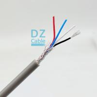 China Flexible Silicone Shielded High Temperature Cable 4 Conductor 600V 200°C for Aerospace Instrumentation for sale