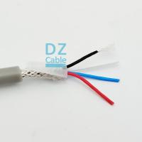 China Flexible Silicone Shielded High Temperature Cable 4 Conductor 600V 200°C for Aerospace Instrumentation for sale