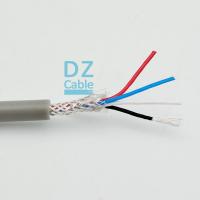 China Flexible Silicone Shielded High Temperature Cable 4 Conductor 600V 200°C for Aerospace Instrumentation for sale
