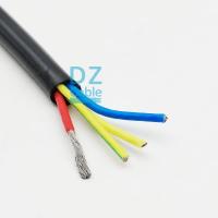 China Multicore Flexible Cable 4x0.75mm² with TC Tinned Copper and FEP Insulation for High Temp Industrial Applications for sale