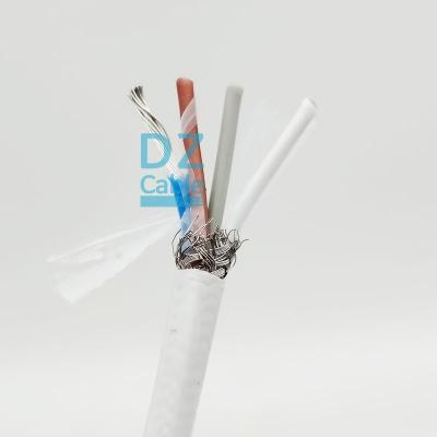 China High Temperature Multicore PFA Shielded Cable with 250°C Continuous Operation, 600V Rated Voltage, and EMI/RFI Protection for sale
