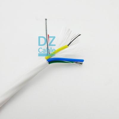 China High Temperature FEP Fluoroplastic Cable with 200°C Continuous Rating, 5kVDC Rated, and 5 x 0.50mm² Multicore for sale