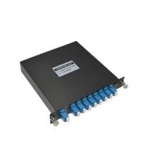 China 4 Channel ITU LGX Box Dual Fiber DWDM Mux Demux Multiplexer 100GHz for sale