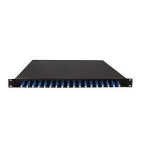 China 4 Channel ITU LGX Box Dual Fiber DWDM Mux Demux Multiplexer 100GHz for sale