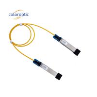 China Arista Compatible 800G QSFP-DD to QSFP-DD MMF Active Optical Cable 100m for sale