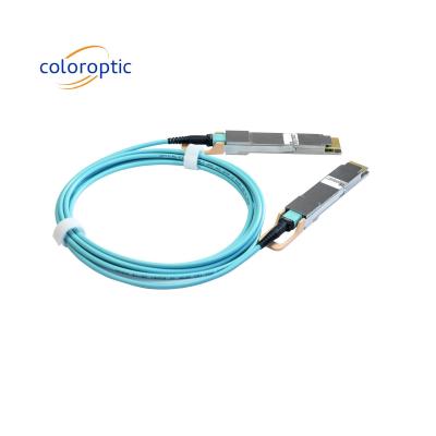 China 400G QSFP-DD AOC DAC Cable 8x50G Links for InfiniBand and Ethernet for sale