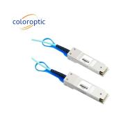 China QSFP-DD 200G to QSFP-DD 200G AOC Cable 15m for 200GbE InfiniBand HDR Systems for sale
