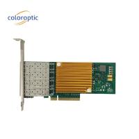 China 10G Quad Port Ethernet Network Adapter Optical NIC For Microsoft Windows Server for sale