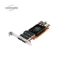 China Dual Port 100G QSFP28 PCIe X16 Ethernet Smart Card Xilinx Ultrascale+ 16nm for sale