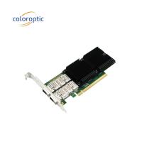 China PCIe X16 Dual Port QSFP28 Ethernet Network Adapter 100G Intel E810 for sale