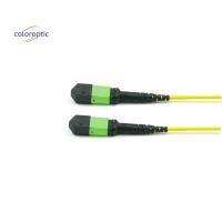 China Passive Optical Single Mode Patch Cord MPO-12 / APC-To-MPO12 / APC for sale