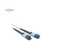 China Jacket Material Patch Cord Cable With MPO Connector For Telecommunication Networks for sale