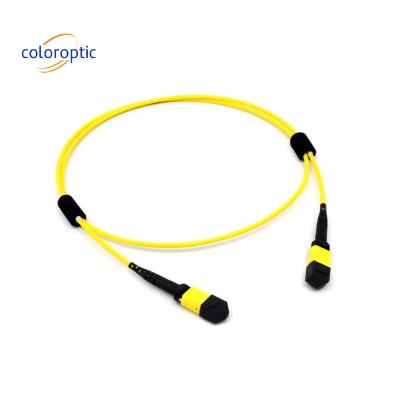 China MTP MPO Singlemode 16 Fiber G657.A1 Patch Cable for PSM8 400G APC Connector for sale