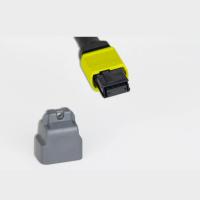 China MTP MPO 16 Fiber OM5 50/125 Patch Cable for 400G SR8 QSFP-DD OSFP PAM4 for sale