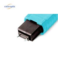China 12 core Effortless Connectivity with MTP reg MPO network patch cord for SR4 and PSM4 Applications for sale