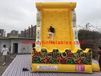 China Giant 0.55mm Pvc Inflatable Obstacle Activity Climbing Wall for sale