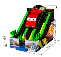 China Commercial Inflatable Disney Cars Combo Bouncer Adult Jumping Castle for sale