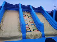 China 0.55mm PVC Outdoor Obstacle Course 7x23M Giant Sport Interactive Game for sale