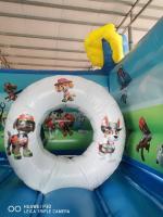 China Double Stitching Inflatable Bounce House Combo Paw Patrol Jumping Castle for sale