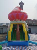 China Obstacle Course Chanllenge Outdoor Inflated Fun Games Flame Retardant for sale