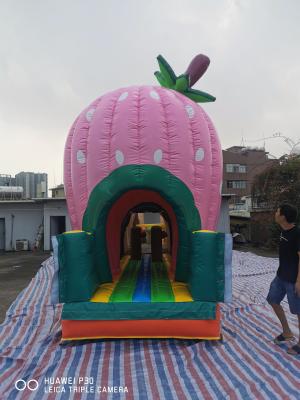 China Obstacle Course Chanllenge Outdoor Inflated Fun Games Flame Retardant for sale