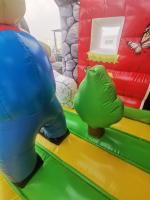 China Farm Theme 18OZ PVC Inflatable Bounce House Combo Digital Printing for sale