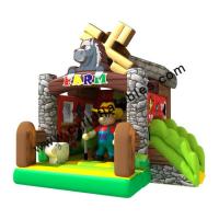 China 0.55mm PVC Inflatable Jumping Castle House For Party Rental for sale