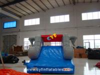 China Custom Double Stitching Elephant Inflatable Slide For Outdoor for sale