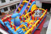 China Giant Inflatable Bouncer House With Slide Jumping Bouncy Castle Combo for sale