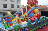 China Commercial PVC Kids Inflatable Jumping Castle Inflatable Bouncy House With Slide For Party Rental for sale