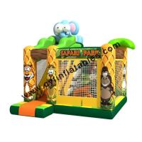 China Commercial Kids Playground Inflatable Bouncy Slide Combo Bounce House PVC Bouncer Jumping Castle for sale