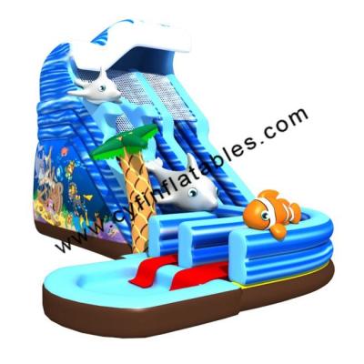 China Hot Selling PVC Indoor Inflatable Bouncer Backyard Kids Inflatable Bounce House With Swimming Pool for sale