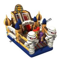 China Commercial Inflatable Jumping Bouncer Castle Combo PVC Grade Kids Inflatable Bounce House With Slide for sale