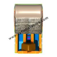 China Commercial Inflatable Dry Slide Beautiful Printing For Adults And Kids for sale
