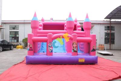 China Commerial Grade Frozen Bouncer 0.55mm PVC Inflatable Combo For Outdoor Event for sale