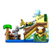 China Commercial PVC grade Bounce House Large Giant Inflatable Slide For Adults for sale