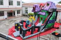 China Commerial bouncer 0.55mm PVC inflatable combo customized jumping castle for sale for sale