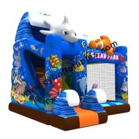 China Commercial PVC Inflatable Bouncer Slide Kids Bouncy Castles for sale