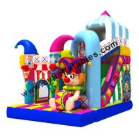 China Commercial PVC Grade Jumper Inflatable Bounce Slide Bouncy Castle Combo For Kids for sale