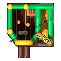 China PVC Inflatable Jumper Air Zoo Bouncer Bouncy Jumping Castle For Indoor And Outdoor for sale