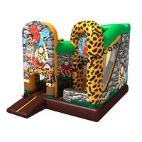 China PVC Inflatable Jumper Air Zoo Bouncer Bouncy Jumping Castle For Indoor And Outdoor for sale