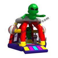 China Inflatable Bounce House Commercial Alien Combo jumping Bouncy Castle Inflatable Bouncer for sale