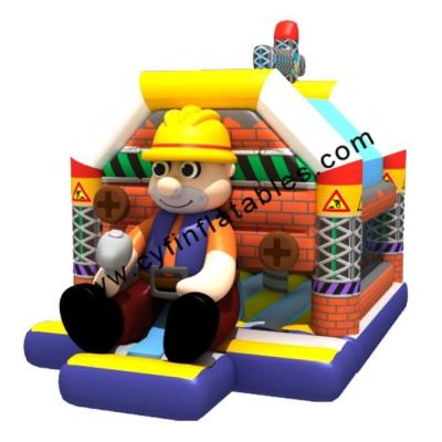 China Commercial PVC grade Inflatable Bouncer Bouncy Castl Inflatable Bounce House For Kids for sale