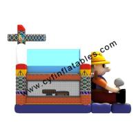 China Commercial PVC grade Inflatable Bouncer Bouncy Castl Inflatable Bounce House For Kids for sale