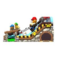 China Commercial Inflatable Slide For Kid Big Cheap PVC grade Bounce House Jumper Bouncy Jump Castle Bouncer Large for outdoor for sale