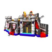 China Hot Sale Inflatable Castle Inflatable Slide Water Park Bouncers Jumping Castles Slide for sale