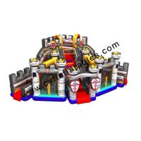 China Hot Sale Inflatable Castle Inflatable Slide Water Park Bouncers Jumping Castles Slide for sale