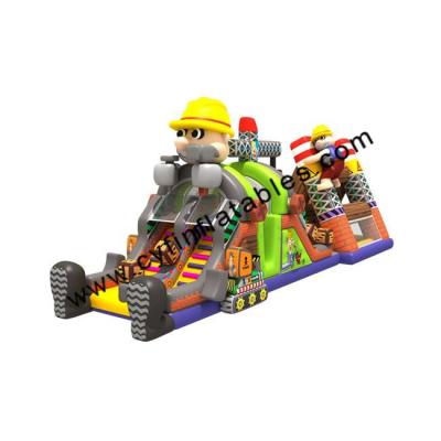 China Inflatable Bounce House Toddler Amusement Park PVC Grade Inflatable Bouncer Castle For Kids for sale